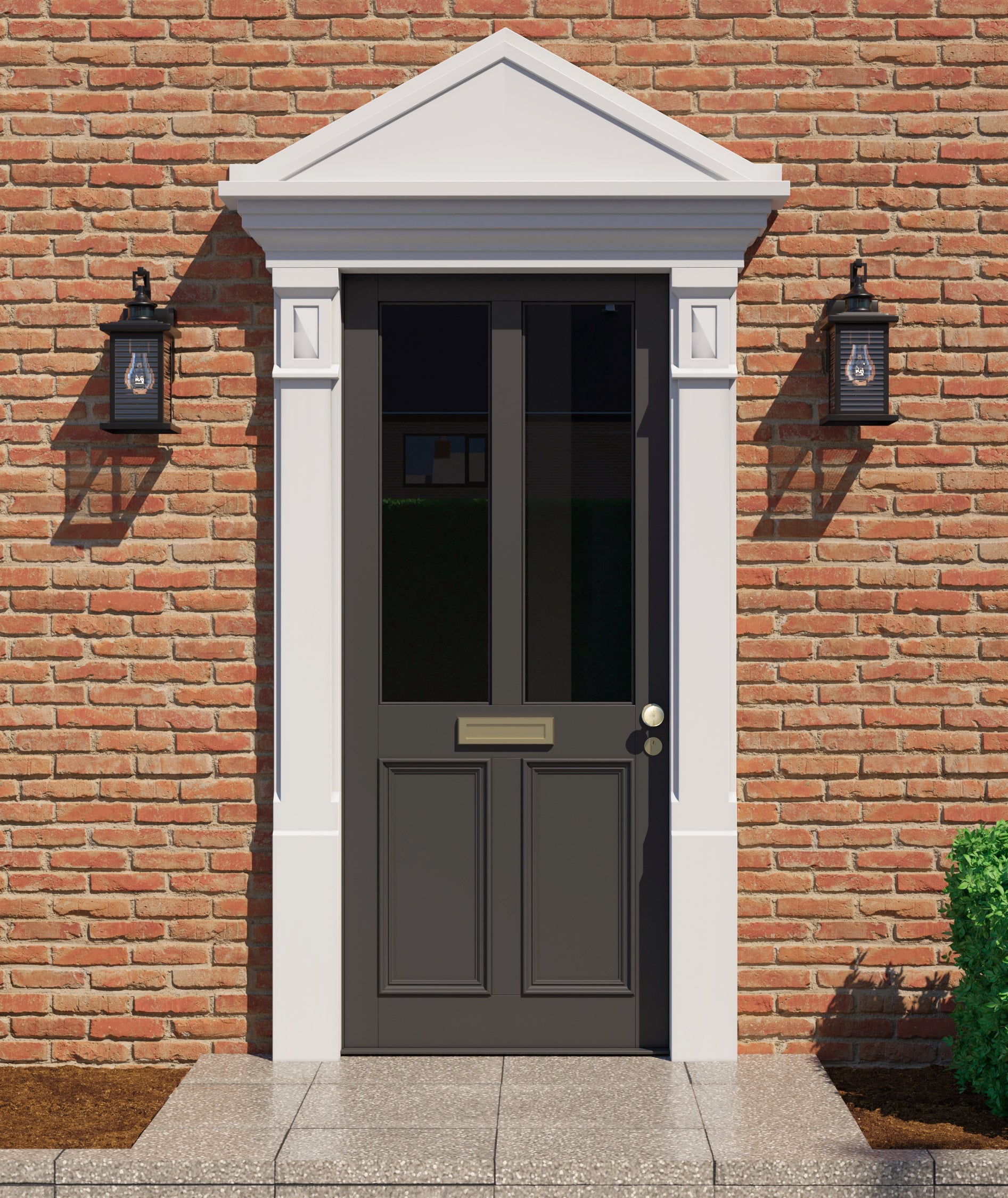 Door surround and apex canopy – FrontDoor